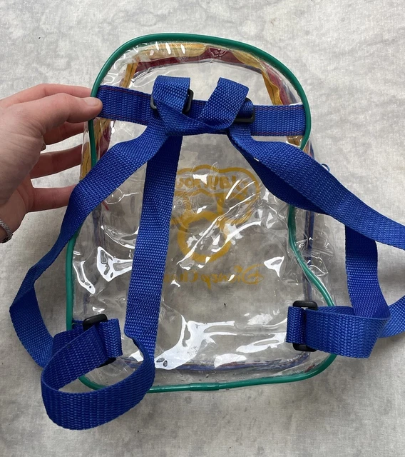VINTAGE KIDS DISNEY Channel Play House Transparent Rucksack £10.80 ...