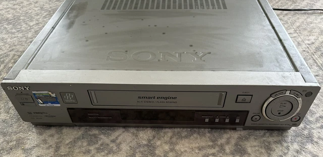 SONY SLV-SF90 VHS Video Recorder with remote. Working but needs clean ...