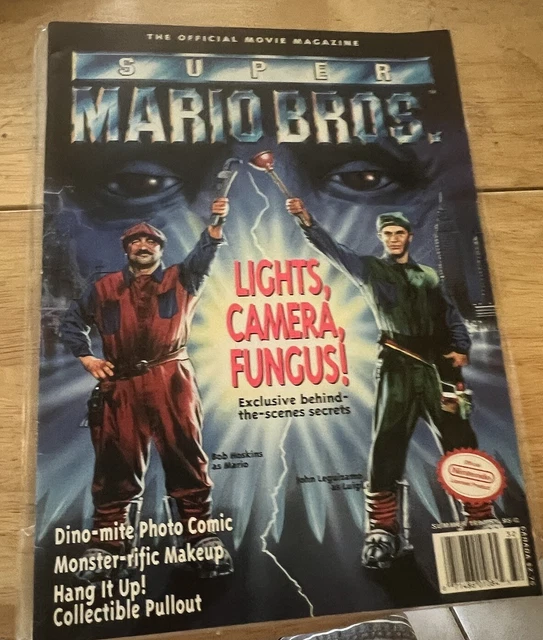 SUPER MARIO BROS The Official Movie Magazine Original 1993 Release ...