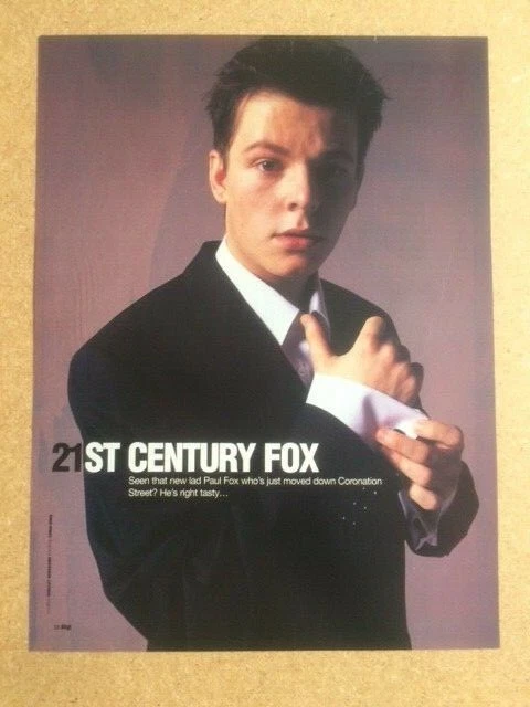 PAUL FOX &EX-SCRAPBOOK 2021" Original Vintage Magazine Clipping ...