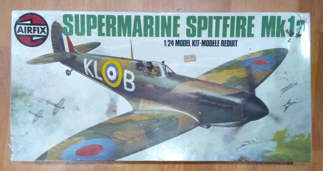AIRFIX 1/24 SUPERMARINE Spitfire Mk.1a - Scale Model Kit 12001 (Aircraft) - 1975 £37.00 ...