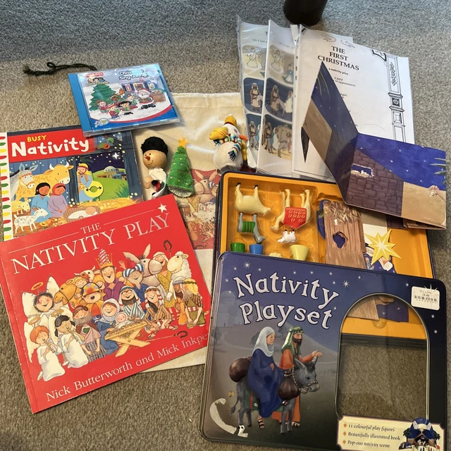 THE NATIVITY/CHRISTMAS STORY sack EYFS £16.15 - PicClick UK