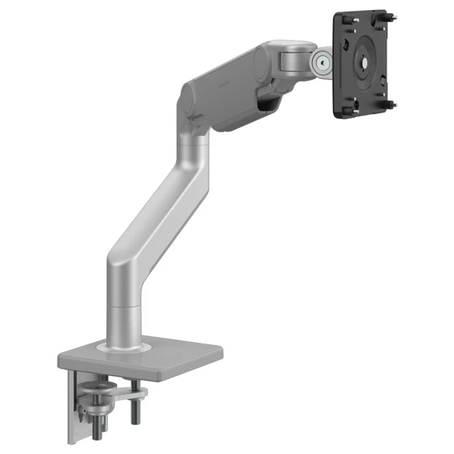 HUMANSCALE M8.1 SINGLE Arm Monitor Clamp Mount VESA Plate Slvr EUR 174 ...