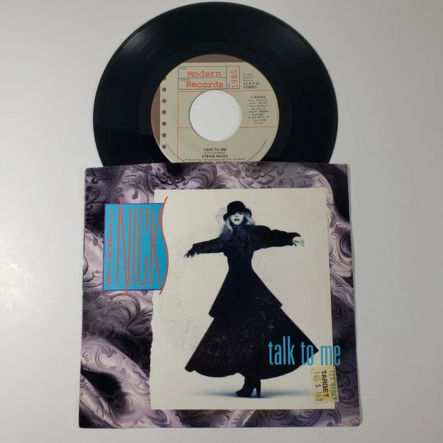 JUKE-BOX MODERNE STEVIE Nicks "Talk To Me" 45 Vg + testé EUR 13,03 ...