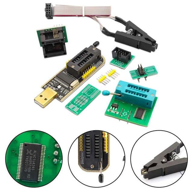 For Eeprom Programmer Kit With For Ch341a For Usb Interface And For