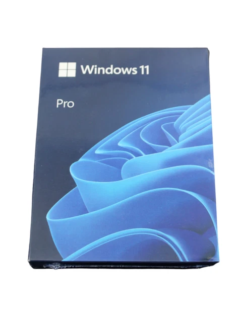 MICROSOFT WINDOWS 11 Pro 64-Bit USB Flash Box Retail Sealed $53.99 ...