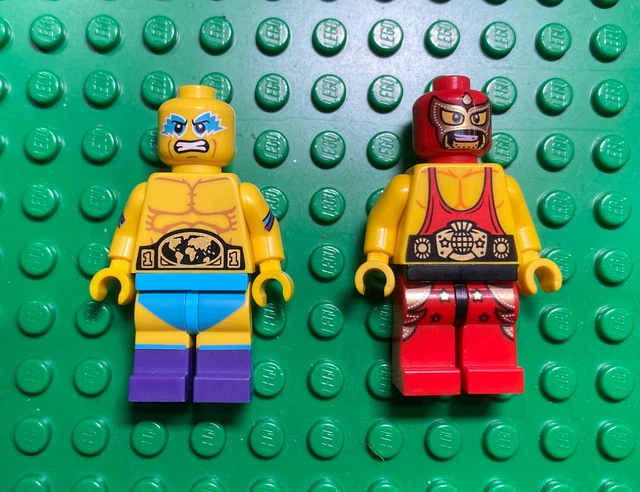 LEGO WWE WRESTLER MINIFIG X2 minifigure lucha libre UFC EUR 11,91 ...
