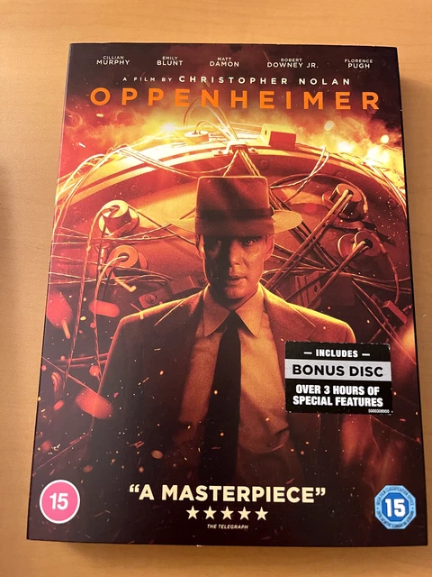 OPPENHEIMER-CHRISTOPHR NOLAN-2 X DVD-CILLIAN MURPHY-EMILY BLUNT-DRAMA-HISTORICAL £6.99 - PicClick UK