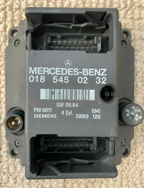MERCEDES W202 C200 PMS Ignition Control Module 018 545 02 32, 5WK9 120 ...