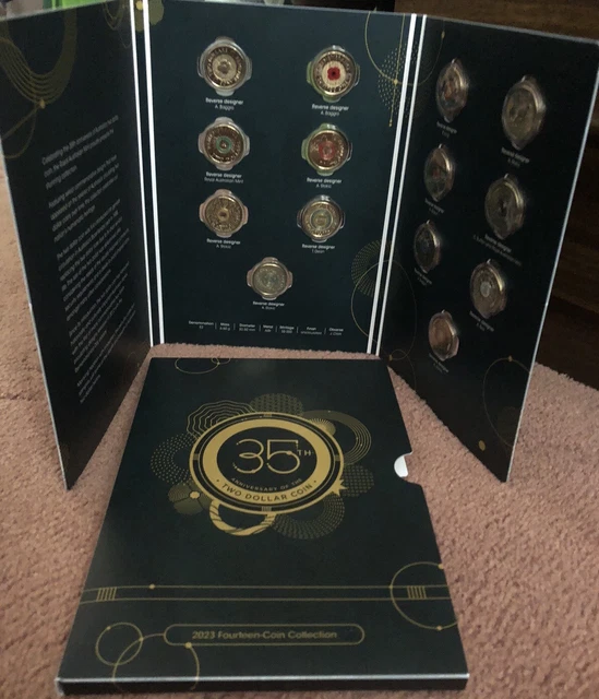 RAM 2023 $2 14 Fourteen-Coin Collection 35th Anniversary Two Dollar ...