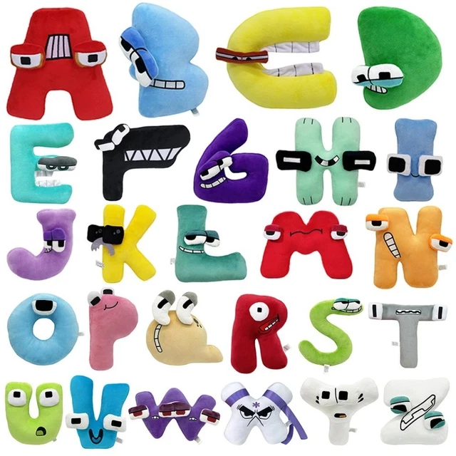 ALPHABET LORE NUMBER Plush Toy Stuffed Animal Plushie Doll Gift Kids ...