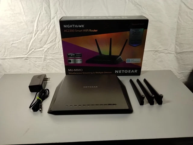 NETGEAR NIGHTHAWK AC2300 Smart Wifi Router Model R7000P WiFi 5 - Open ...
