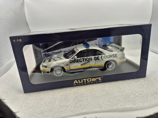 RARE NISSAN SKYLINE Gt-R R33 Course Le Mans Pace Car 1997 Au 1/18 ...