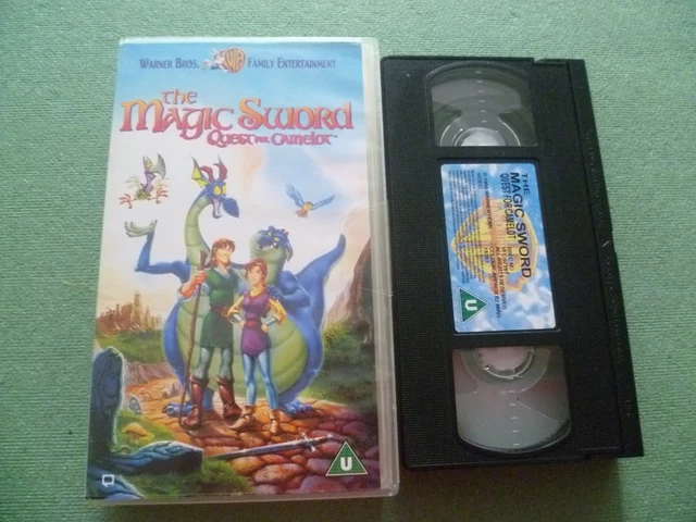 THE MAGIC SWORD Quest For Camelot Vhs Warner Brothers Entertainment £12 ...