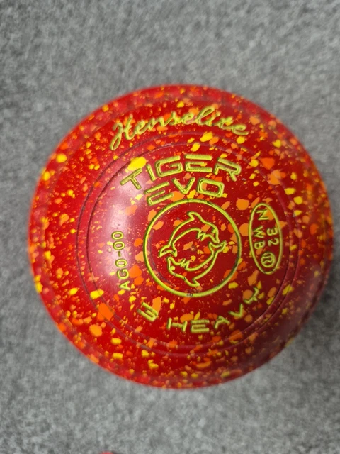 HENSELITE TIGER EVO Lawn Bowls Size 3 WB32 £312.68 - PicClick UK