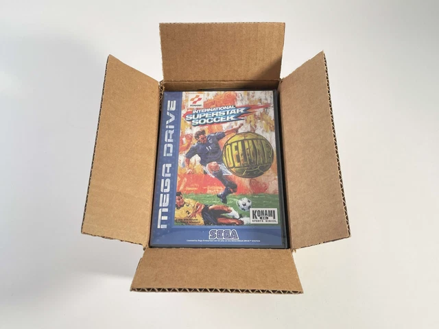 SEGA MEGADRIVE INTERNATIONAL Superstar Soccer Deluxe (carton de 6 pcs ...