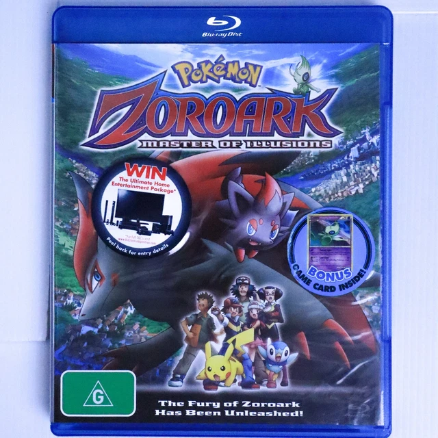 POKÉMON: ZOROARK: MASTER of Illusions (Blu-ray, 2010) Animation Action ...