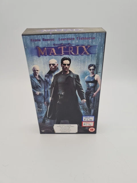 LIMITED EDITION THE Matrix 1999 VHS Video Card Boxed Version - Keanu ...