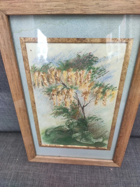 TABLEAU ANCIEN AQUARELLE signé GRECO belle oeuvre EUR 7,00 - PicClick FR