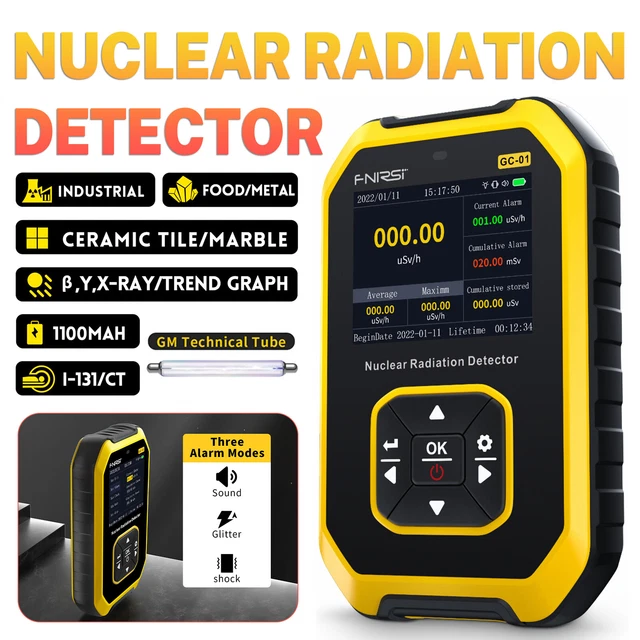 GM GEIGER COUNTER Tube Nuclear Radiation Detector X-Ray β γ Dosimeter ...