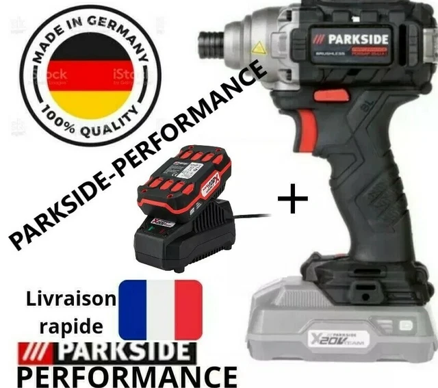 PARKSIDE PERFORMANCE® PDSAP 20Li A1+ 4AH WIRELESS IMPACT SCREWDRIVER ...