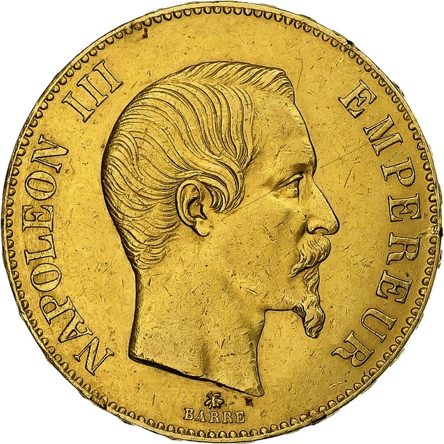 FRANCE, NAPOLÉON III, 100 Francs, Napoléon III, 1859, Strasbourg, Or, TTB+ EUR 3.399,00 ...