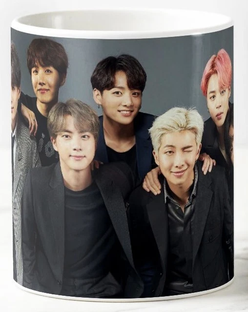 BTS COFFEE MUG - Bangtan Boys - tea cup - gift Korean k pop - BTS army ...