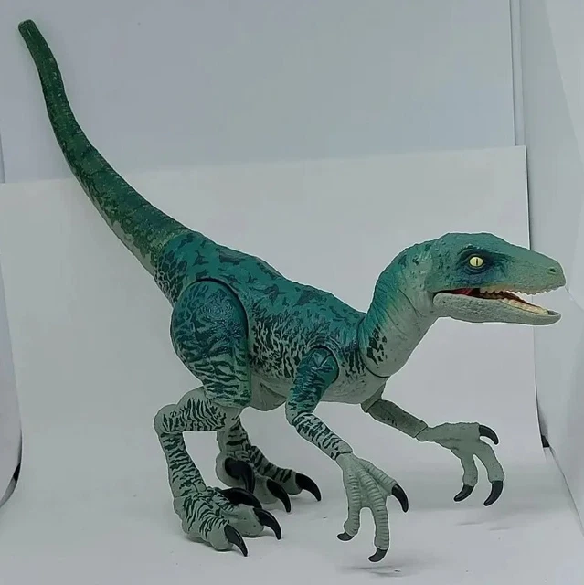 JOUET JURASSIC WORLD Amber Collection Velociraptor Delta Raptor ...