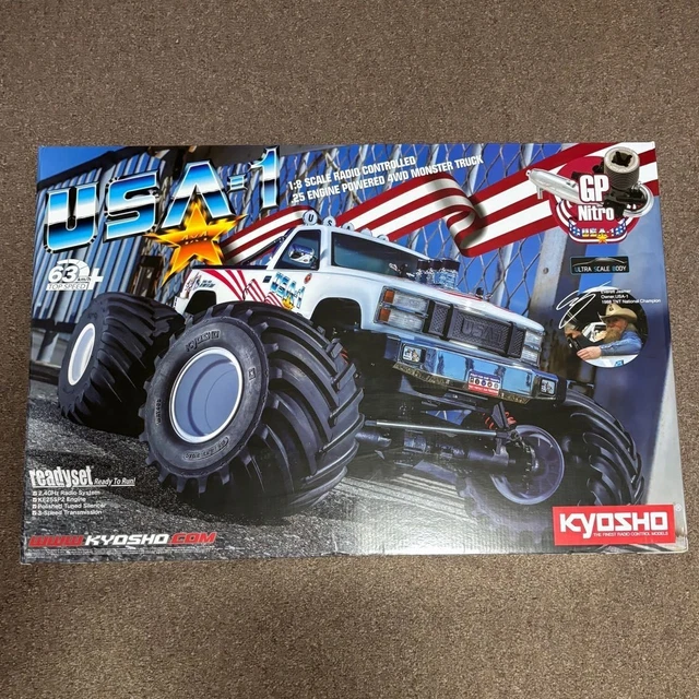 KYOSHO UDA-1 1/8 Scale Engine RC 4WD Monster Truck New Unused from ...