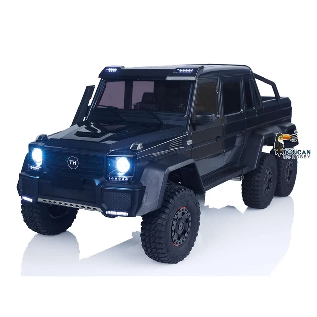 1/8 OFF ROAD Vehicle KM6 6X6 RC Rock Crawler Independent Axle Lock ...