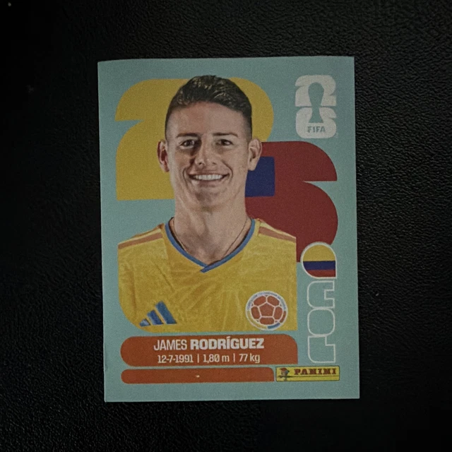 PANINI WORLD CUP 2026 Sticker COL 14 James Rodríguez Colombia Player ...