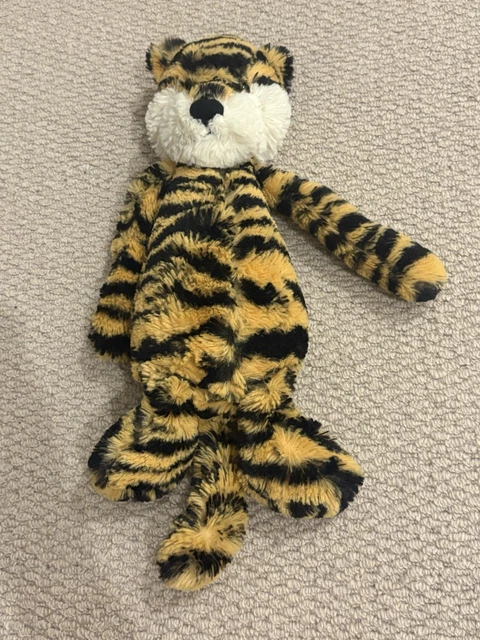 JELLYCAT BASHFUL TIGER Soft Toy Medium Plush Original Retired Model £21 ...