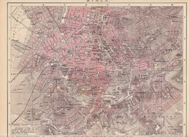 ATHENS ACROPOLIS PAN-GROTTO Hadrian City Map from 1901 £6.89 - PicClick UK