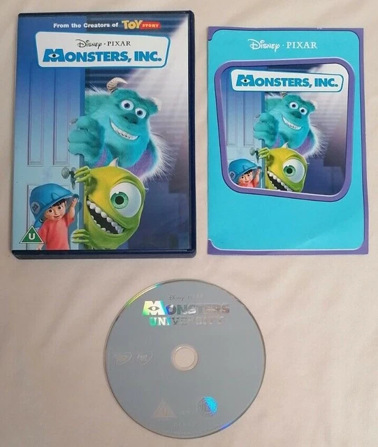 DVD - DISNEY Pixar Monsters, Inc. Monsters Inc DVD PAL UK R2 Animated £2.50 - PicClick UK
