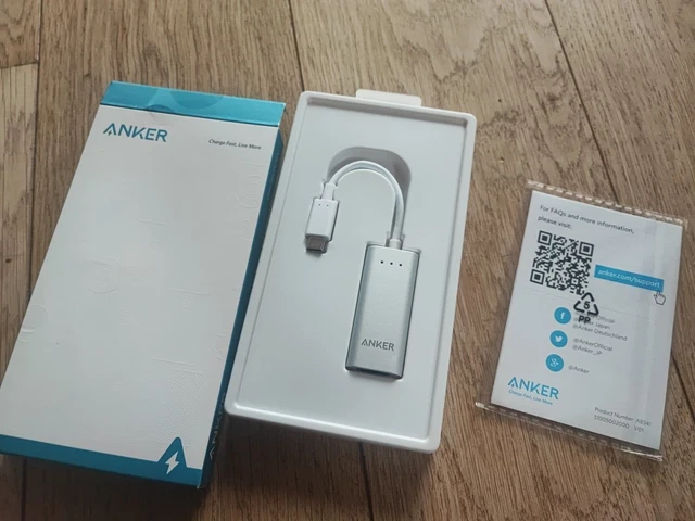 ADAPTATEUR USB C vers Ethernet RJ45 - Anker USB-C to Ethernet Adapter ...