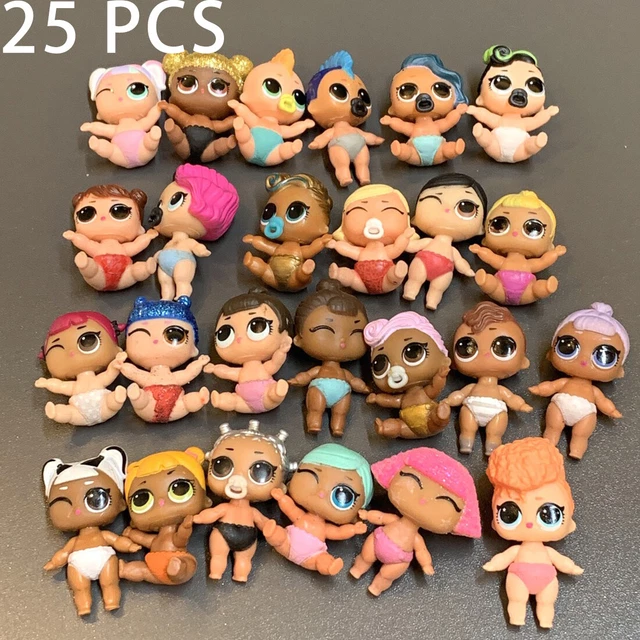 RARE LOT 25 LOL Surprise Lil Sister L.O.L. Doll Figures Xmas gift ...