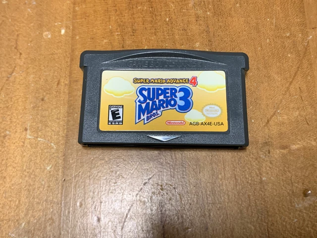 SUPER MARIO ADVANCE 4 (Super Mario Bros 3) (GBA, Game Boy Advance ...