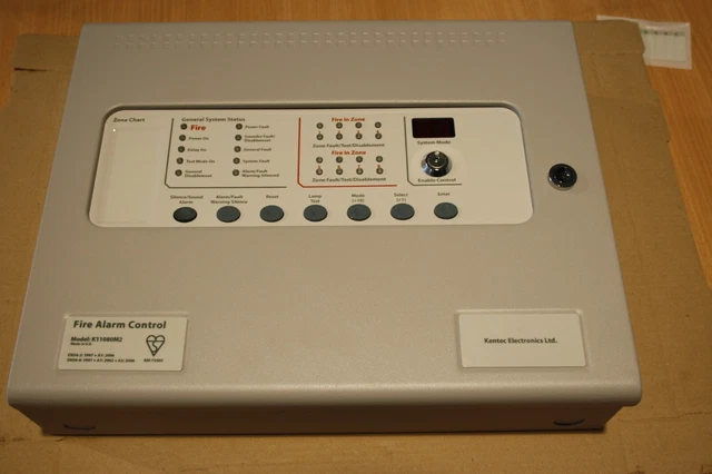 KENTEC SIGMA CP 8 Zone Conventional Fire Alarm Panel K11080M2 £249.99 ...