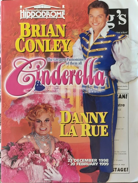CINDERELLA PANTOMIME BIRMINGHAM Hippodrome 1998/99 Brian Conley EUR 5 ...