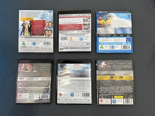 4K UHD BLU-RAY Movie Bundle 6 Films £68.30 - PicClick UK