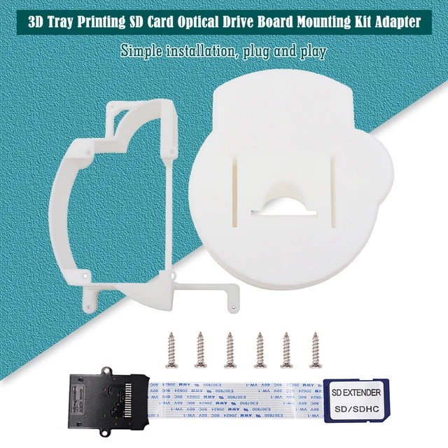 GC LOADER LITE SD2SP2 3D Printed Tray Mount for Nintendo GameCube Game ...