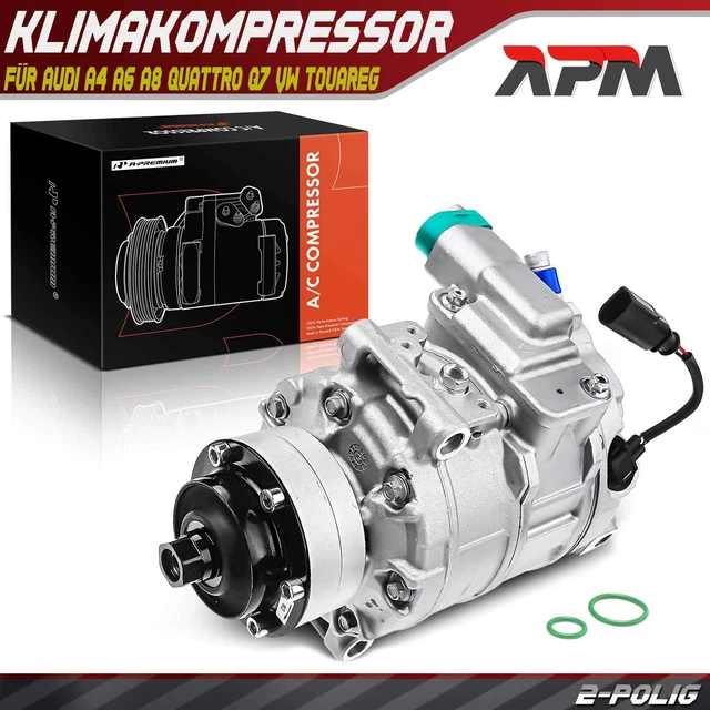COMPRESSEUR CLIMATISATION POUR Audi A4 A6 A8 Quattro Q7 Touareg 4.2L 5.0L 5.2L EUR 209,74 ...