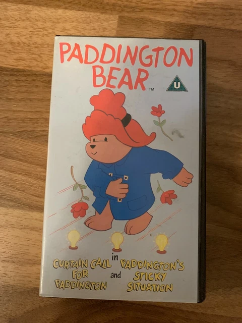 PADDINGTON BEAR - Curtain Call and Sticky Situation VHS video cassette ...