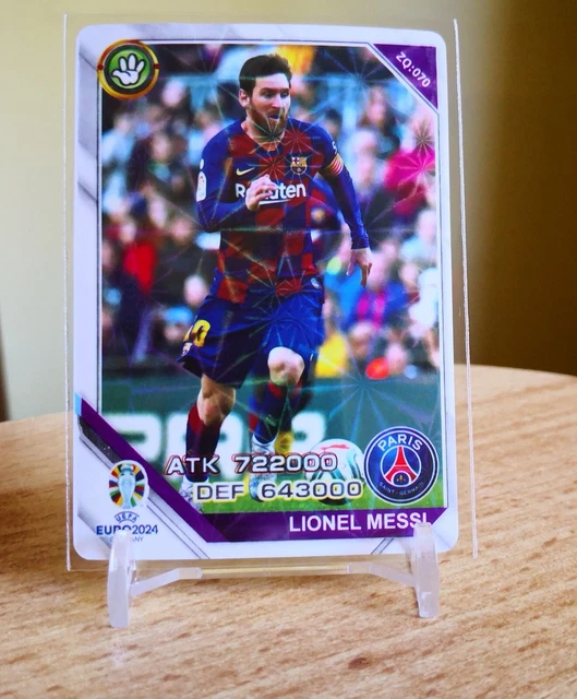 NEW EURO 2024 Lionel MESSI Barca Star card Copa America tribute NO ...