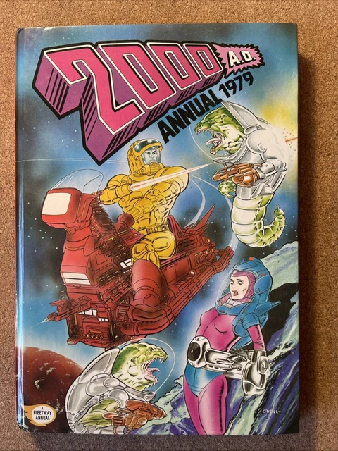 2000AD ANNUAL 1979 VGC Unclipped, Crossword completed in pencil, Judge ...