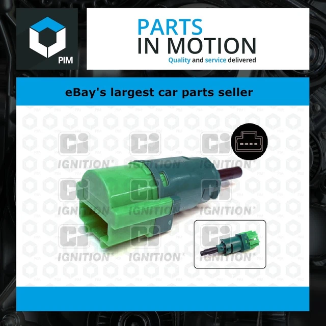 BRAKE LIGHT SWITCH fits CITROEN C3 Pluriel 1.4 2008 on KFV(TU3A) CI ...