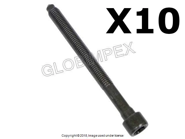 AUDI/VW A3 A4 A5 QUATTRO ALLROAD (2005-2016) Cylinder Head Bolt SET OF ...