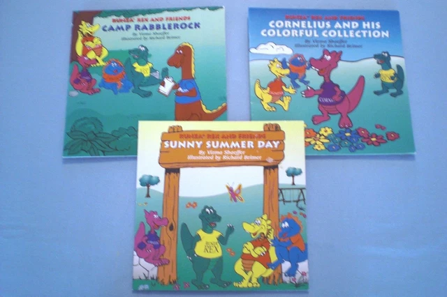 RUNZA 2000 - Runza Rex & Friends Storybooks - Set of 3 $19.95 - PicClick