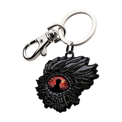 HOUSE OF THE DRAGON EYE THRONE KEYCHAIN - Red Eye Enamel Keychain - 1.5 ...
