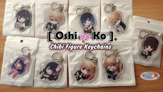 [OSHI NO KO] My Star Anime Chibi Figure Keychains EUR 5,90 - PicClick IT
